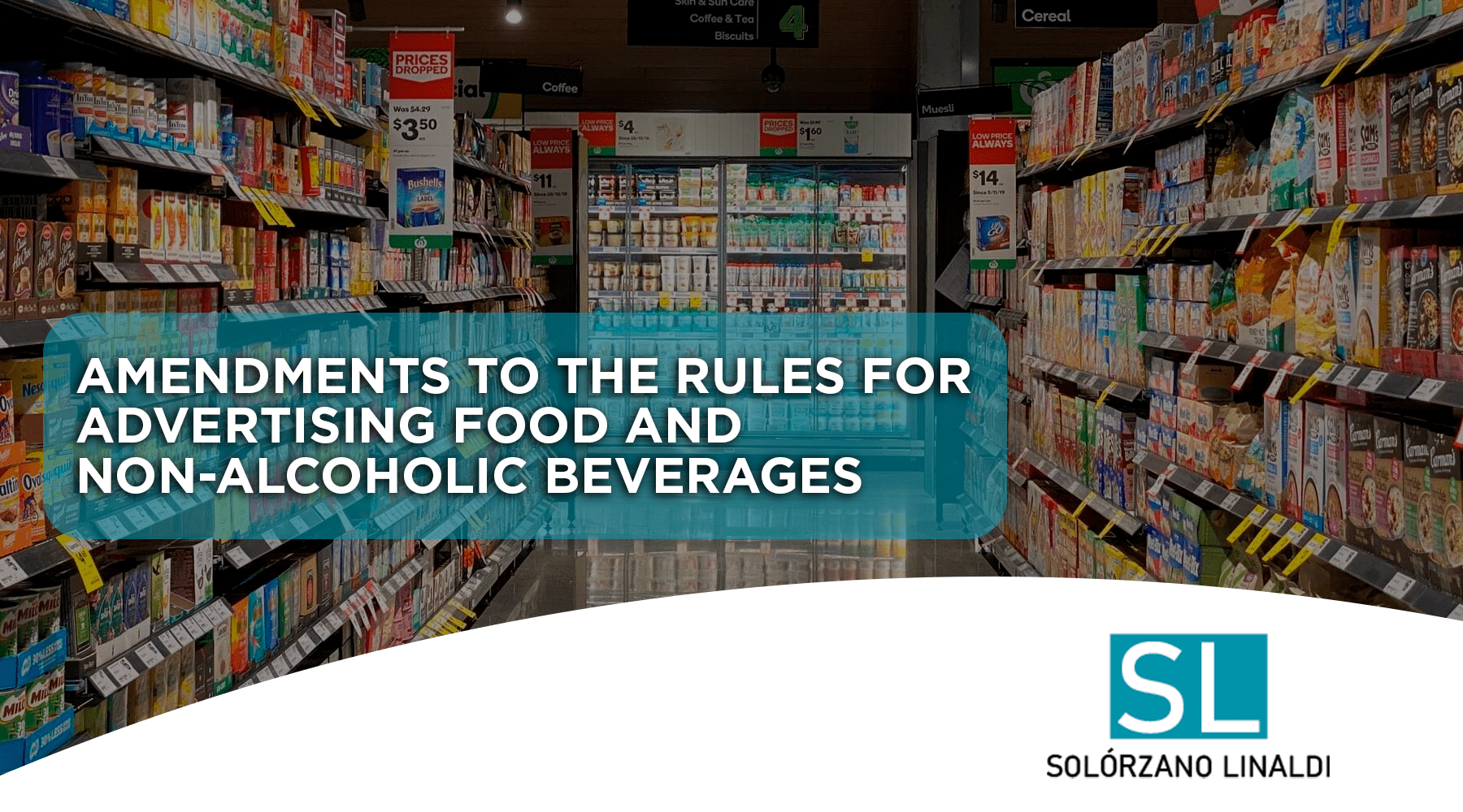 AMENDMENTS TO THE RULES FOR ADVERTISING FOOD AND NON-ALCOHOLIC ...